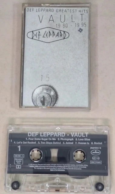 Def Leppard Greatest Hits Vault 1980 1995 Cassette Tape Eur 14 06