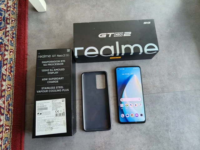 OPPO REALME GT Neo 2 5G (Amoled 120hz, S870...) (128Go-8Go...) EUR 169 ...