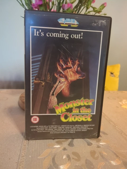 MONSTER IN THE Closet,sticker Free Cover,ex Rental,big Box,vhs,tested ...