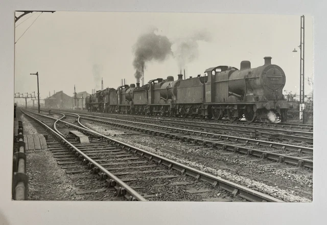 LMS RAILWAY LOCOMOTIVE Photograph - 44091 Burton Station - E159 £2.99 ...