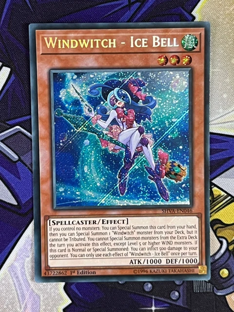 YU-GI-OH WINDWITCH - Ice Bell SHVA-EN046 Secret Rare 1st Edition NM £1.25 - PicClick UK