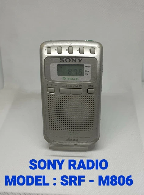 SONY SRF-M806 Fm Stereo/Am Radio . £31.02 - PicClick UK