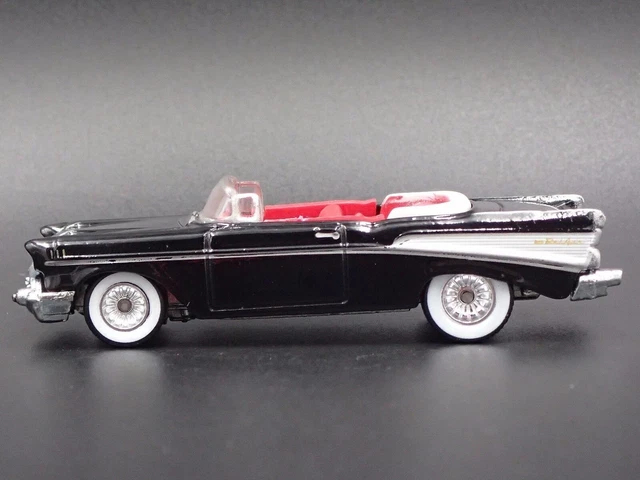 1957 57 CHEVY Chevrolet Bel Air Convertible Rare 1:64 Scale Diecast ...