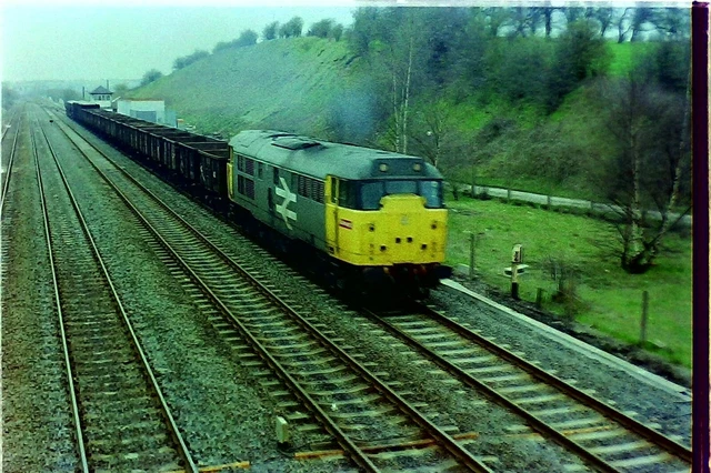 35MM RAILWAY COLOUR Negative Class 31 154 at Sileby £1.95 - PicClick UK
