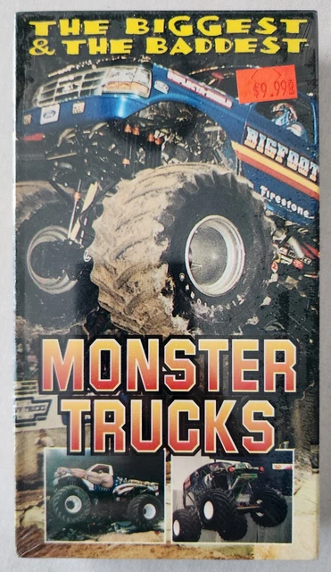 THE BIGGEST & Baddest Monster Trucks (1995 VHS) - Sealed £9.58 ...