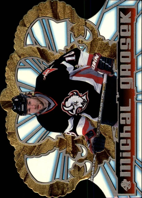 CARTE DE HOCKEY 1998-99 Crown Royale Buffalo Sabres #12 Michal Grosek ...