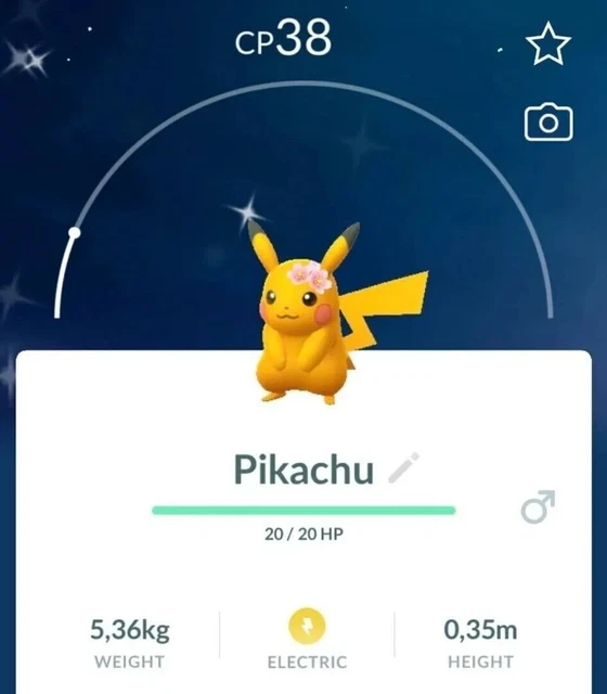 POKÉMON GO -SHINY Pikachu Cherry Blossom (Random gender)-T r a d e Go ...
