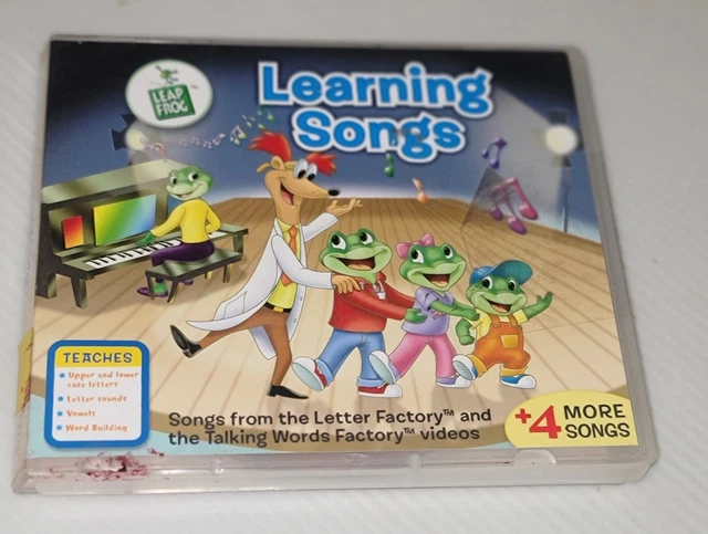 LEARNING SONGS LEAP Frog 2004 Letter Factory Talking Words Factory £26. ...
