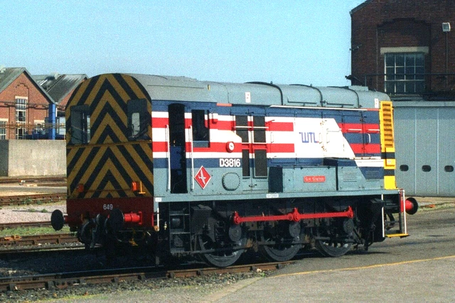 CLASS 08 NO 08649 at eastleigh works £1.00 - PicClick UK