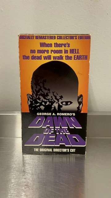 DAWN OF THE Dead George Romero VHS Original Director's Cut £13.35 ...