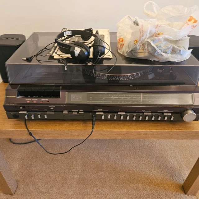 VINTAGE HITACHI SDT-300 Music Centre 1970's Hi-Fi Record Player Radio ...