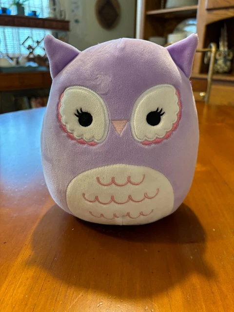 PELUCHE HIBOU VIOLET Squishmallow Original Kellytoy 9 pouces Miranda ...