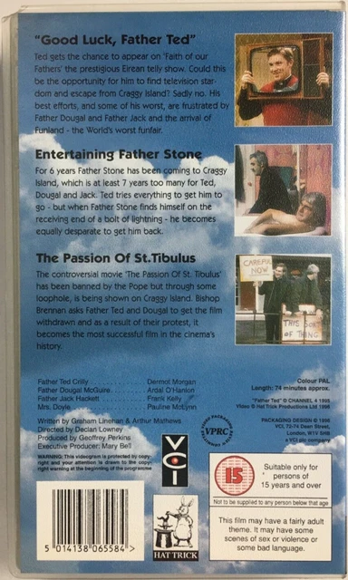FATHER TED SERIES 1 Part 1 The Opening Chapters (1995) VHS PAL VCI Tape ...