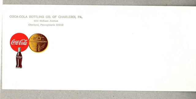 BUSTA 50° ANNIVERSARIO Coca-Cola Bottling Company anni '50 - 70+ anni ...