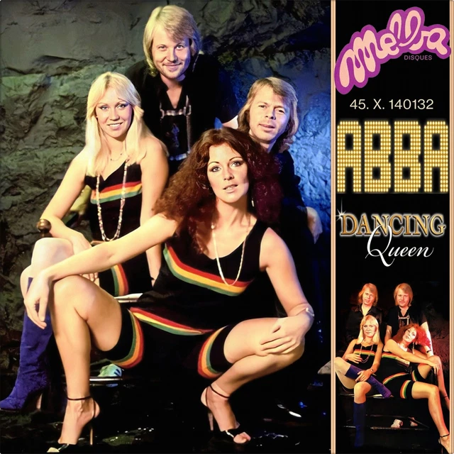 REPRO ARTIST PHOTO ABBA Dancing Queen AGNETHA MELBA 7" Single Cover Size 18x18cm £4.31 - PicClick UK