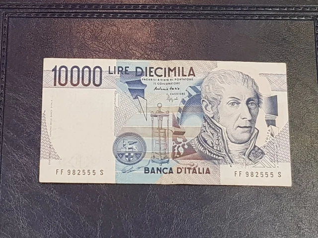 BANCONOTA 10000 LIRE Volta Lettera F EUR 6,50 - PicClick IT