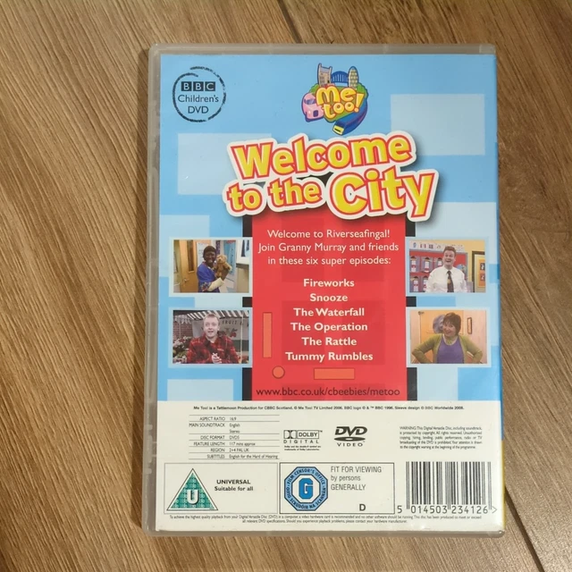 ME TOO - Welcome To The City (DVD, 2008) Cbeebies BBC £23.04 - PicClick UK