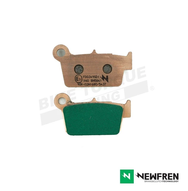 PLAQUETTES DE FREIN arrière frittées Newfren SD1 pour Beta RR 250 2T ...