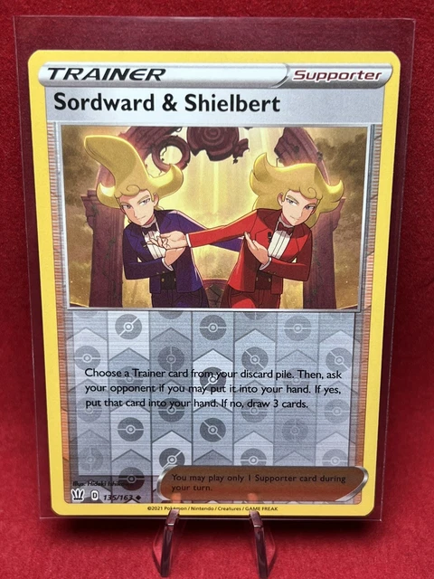 2021 POKEMON CARD *Sordward & Shielbert* Battle Styles Set 135/163 ...