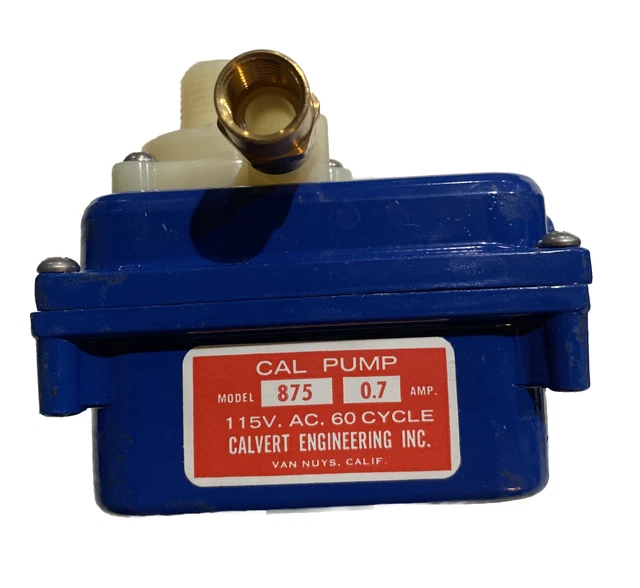 FOUNTAIN PUMP CAL PUMP Model 875. 0.7 Amp. Tested. Works £71.27 ...