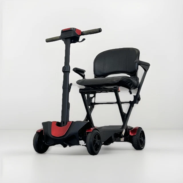DRIVE FLEX AUTO Folding 4 Wheel Mobility Scooter REMOTE 4mph FULLY ...