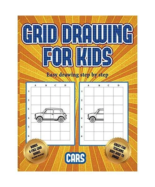 EASY DRAWING STEP by step (Learn to draw cars): This book teaches kids ...