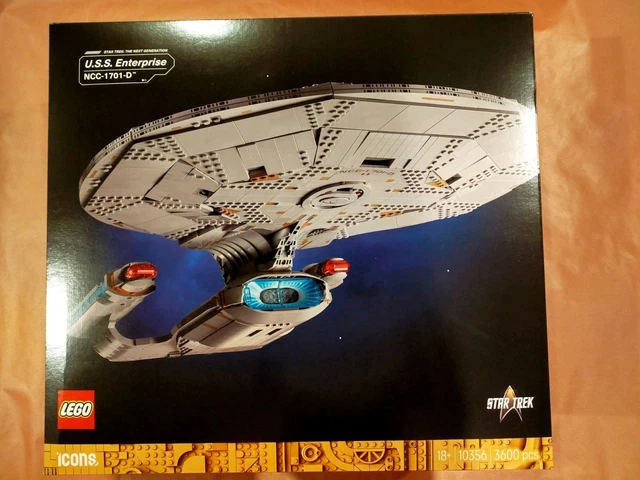 LEGO ICONS 10356 Star Trek: U.S.S. Enterprise NCC-1701-D Neu - OHNE ...