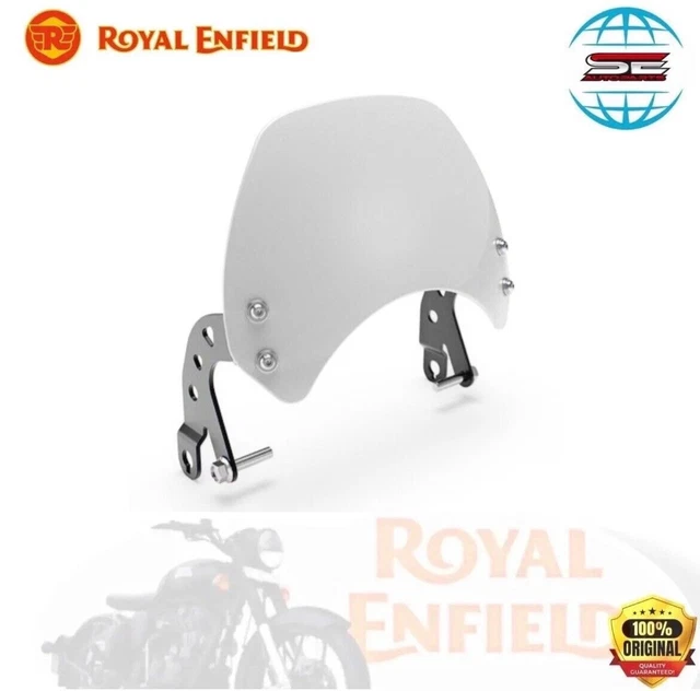 ICE QUEEN FLYSCREEN Windshield For Royal Enfield Interceptor 650 ...