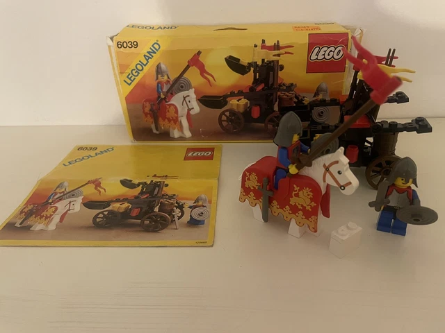 LEGO 6039 TWIN Arm Launcher Legoland Castle Usato Completo EUR 75,00 ...