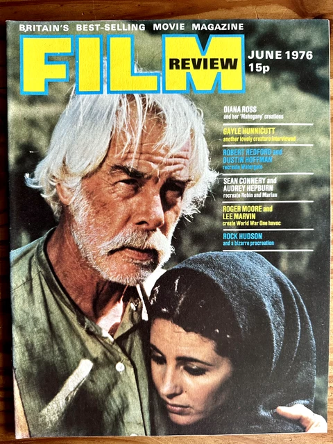 ABC FILM REVIEW Magazine June 1976 Robin Hood Francoise Pascal Diana ...
