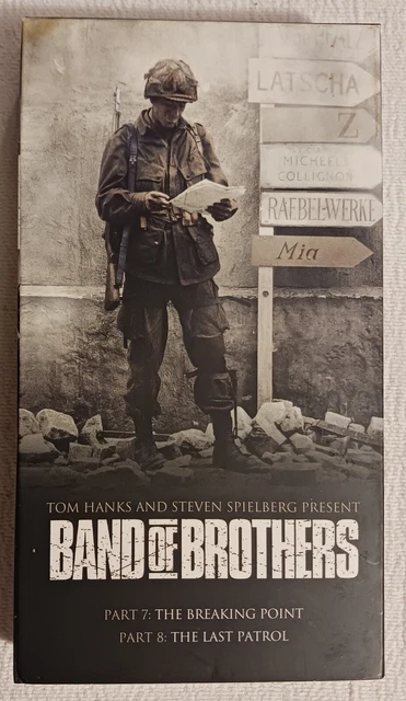 BAND OF BROTHERS VHS Part 7: Breaking Point & Part 8: The Last Patrol ...