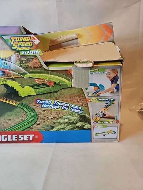 THOMAS AND FRIENDS Trackmaster Turbo Jungle Set With Motorised Train ...