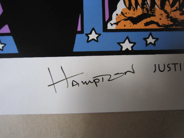 PJ HARVEY SEATTLE 1998 Screen Print Concert Poster Art Justin Hampton ...