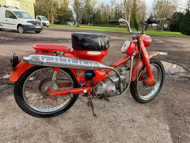 1966 HONDA CT90 Trail 90 Running Project Cub C90 Ct110 Step Thru Nova £ ...