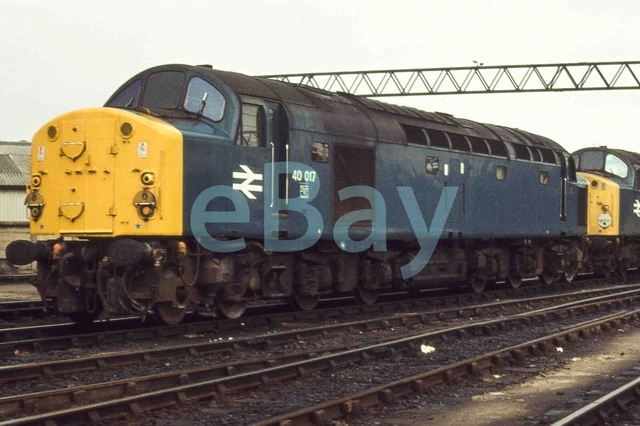 UK RAILWAY PHOTOGRAPH of Class 40 Locomotive 40017. RM40-15 £1.70 ...