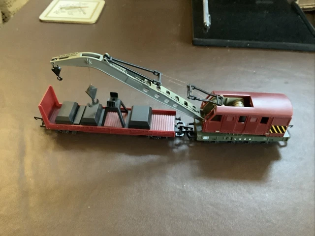 LIMA, BREAKDOWN CRANE maroon, OO gauge. £16.15 - PicClick UK