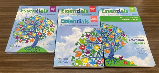 ESSENTIALS CURRICULUM LOT Denise Eide Logic Of English Teacher Student ...
