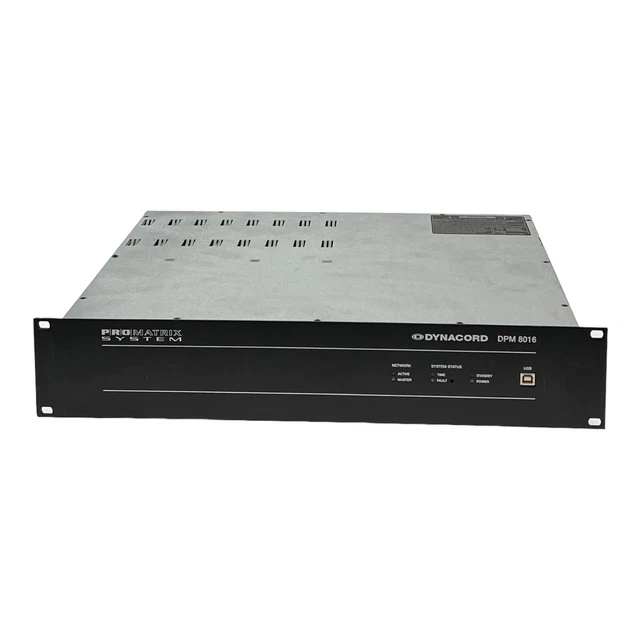 PROMATRIX SYSTEM DYNACORD DPM 8016 Digitaler Matrix-Manager EUR 249,95 ...