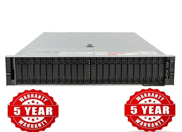 DELL POWEREDGE R740XD 40 Core Server 2 X Intel 6138 128GB RAM 3 x 1 ...