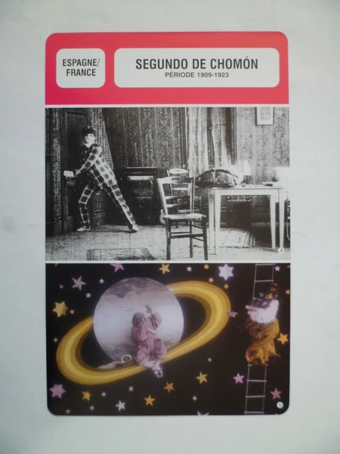 CARTE FICHE CINEMA Segundo De Chomon Periode 1909 - 1923 EUR 2,50 ...