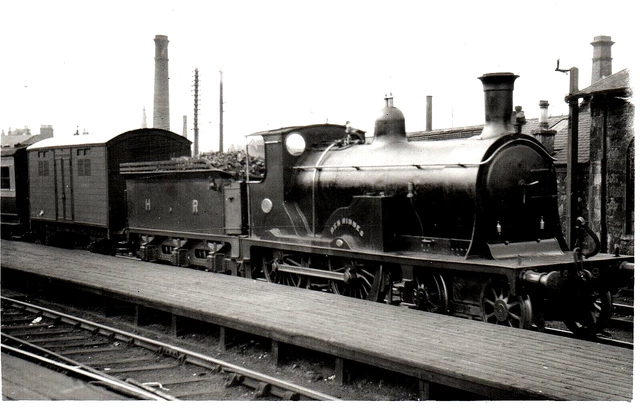 Highland Railway 4 4 0 No 9 Ben Rinnes At Inverness Station 1930s R