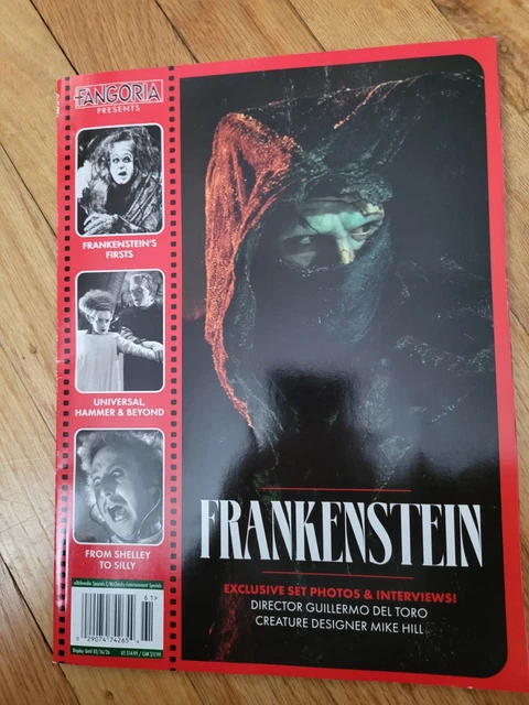 FRANKENSTEIN SPECIAL 2025 FANGORIA Magazine /GUILLERMO DEL TORO ...