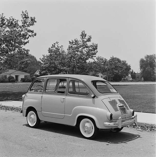 1957 FIAT 600 Multipla Model Road Test 9 Motor Racing Old Photo $8.50 ...