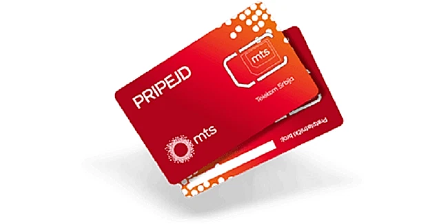 TARJETA SIM PREPAGA MTS Telekom Srbija - nuevo número - tarjeta SIM ...