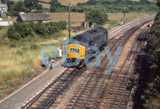 35MM RAILWAY SLIDE of Class 37 37247 @ Par Copyright to Buyer £4.99 ...