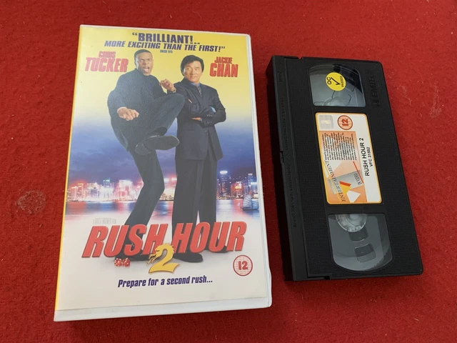 RUSH HOUR 2 Big Box Big Box Ex-Rental Vhs Video Nice Condition Tested ...