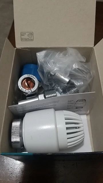 DRAYTON NEW RT212 Thermostatic Radiator Valve with Lockshield 15mm £16. ...