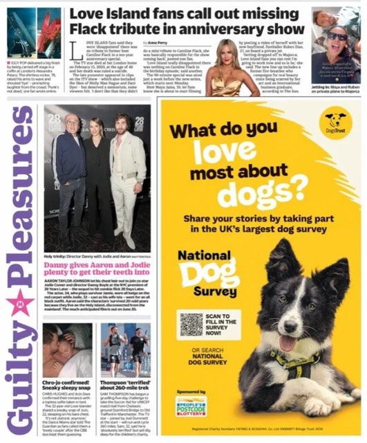 JODIE COMER DANNY Boyle 28 Years Later Premier Iggy Pop Flack News ...