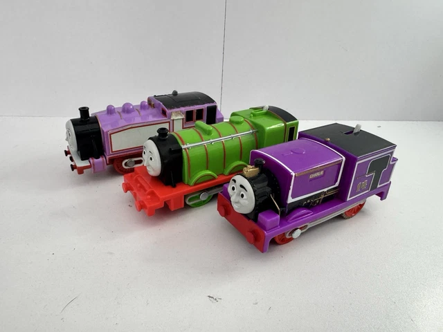3 THOMAS TRACKMASTER Trains - Rosie, Henry, Charlie (working) £24.99 ...