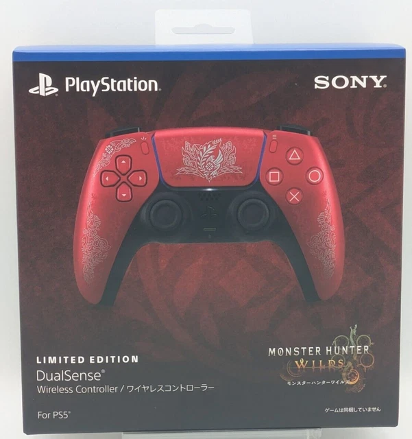 PS5 DUALSENSE WIRELESS Controller Monster Hunter Wilds Limited Edition ...